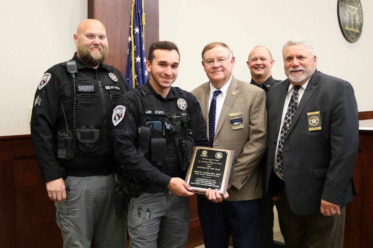 Dade County Deputy Nathaniel Espy Named Officer Of The Year – Dade ...