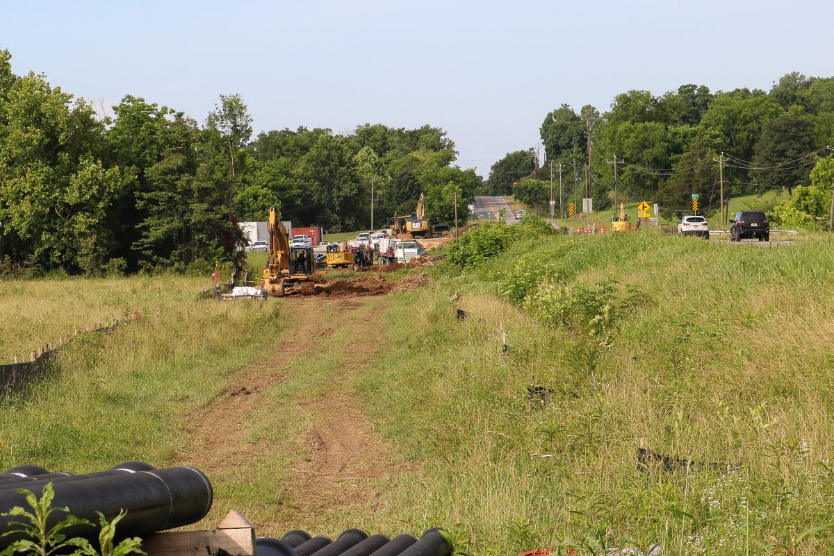 Temporary Bridge Construction At Squirrel Town Creek Begins – Dade ...